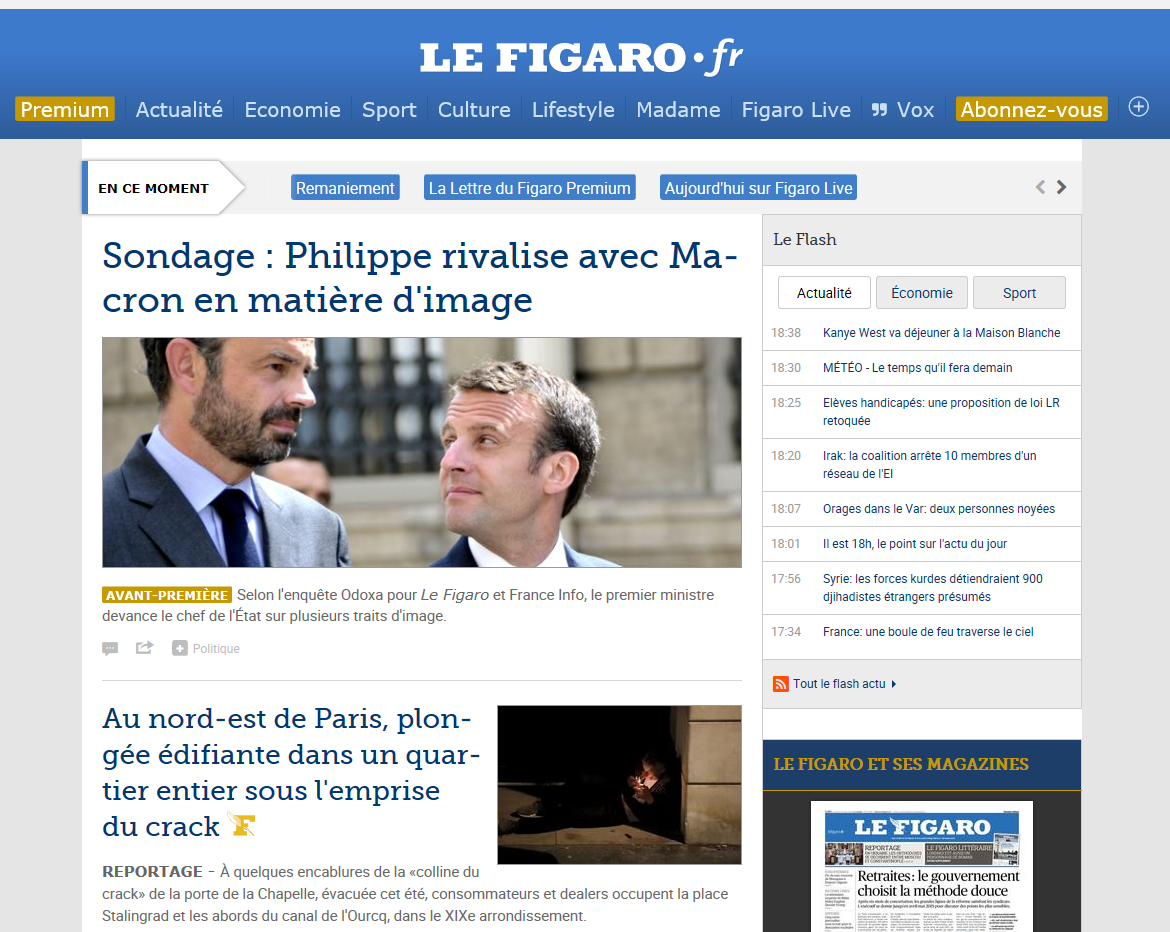 Le Figaro – MAP Presse